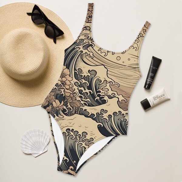 Japanese Swimsuit - Etsy