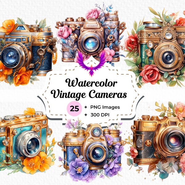 Camera Clipart - Etsy