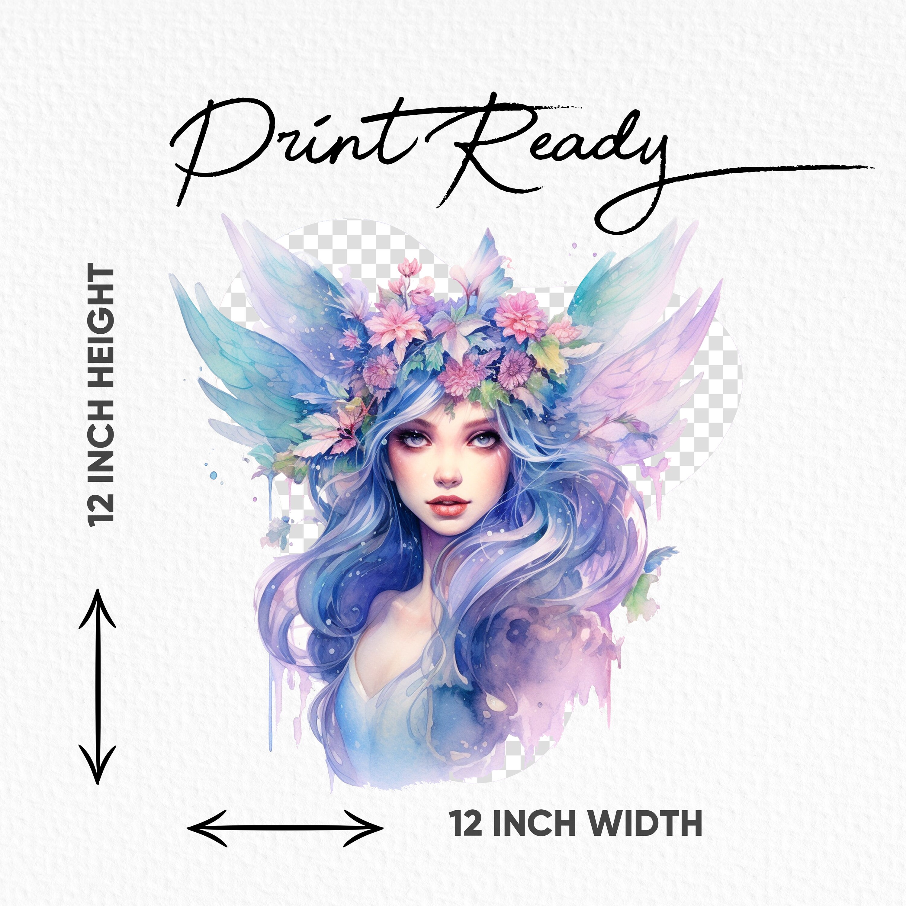 15 Watercolor Fairies Clipart Fairytale Bundle PNG Book Art - Etsy