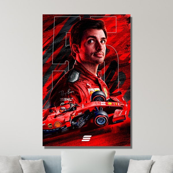 Carlos Sainz Prints - Etsy