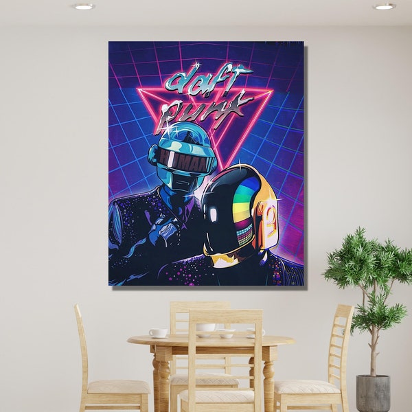 Daft Punk Wall Art - Etsy