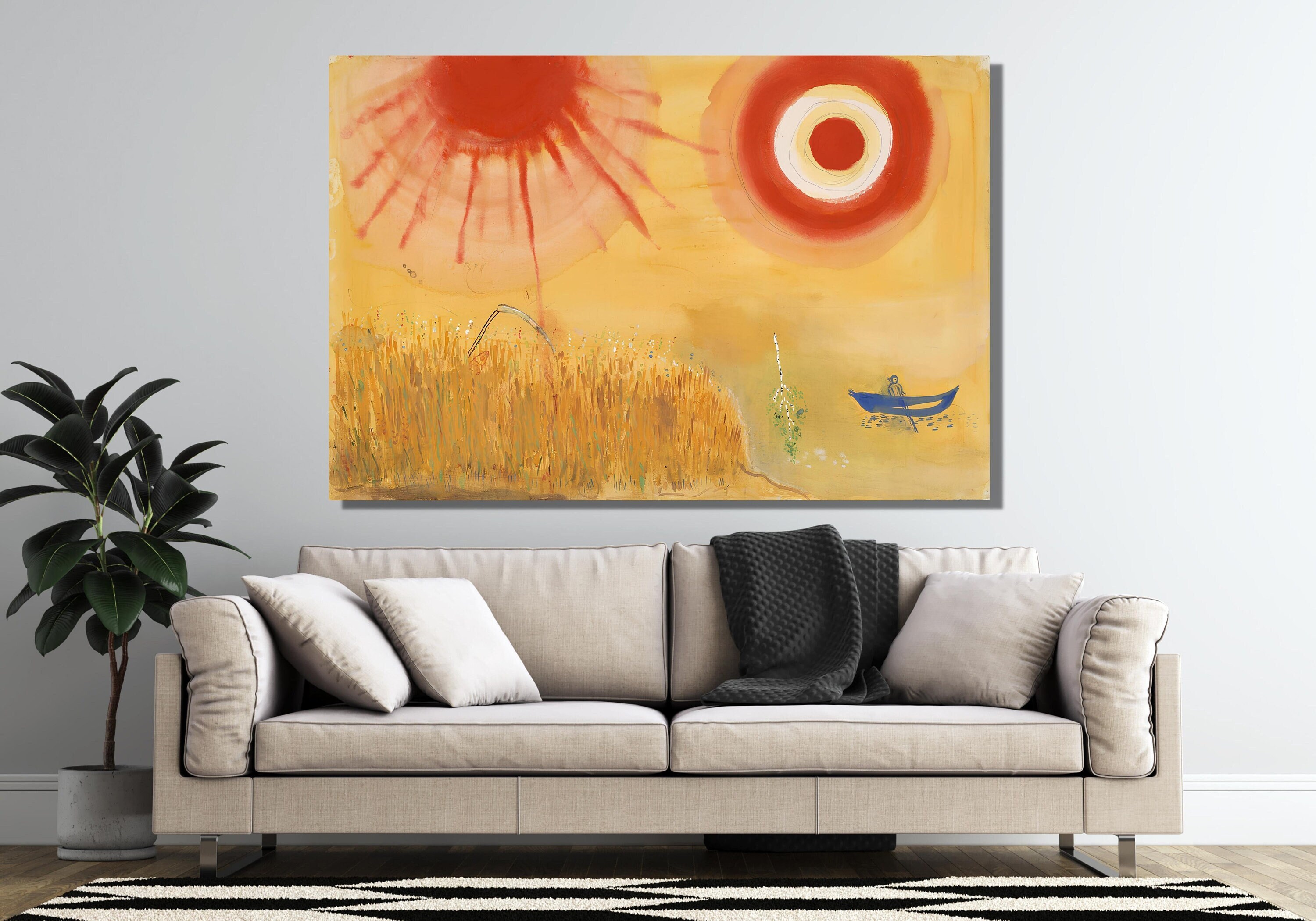 Marc Chagall Shining Sun Chices Poster Marc Chagall Artwork - Etsy