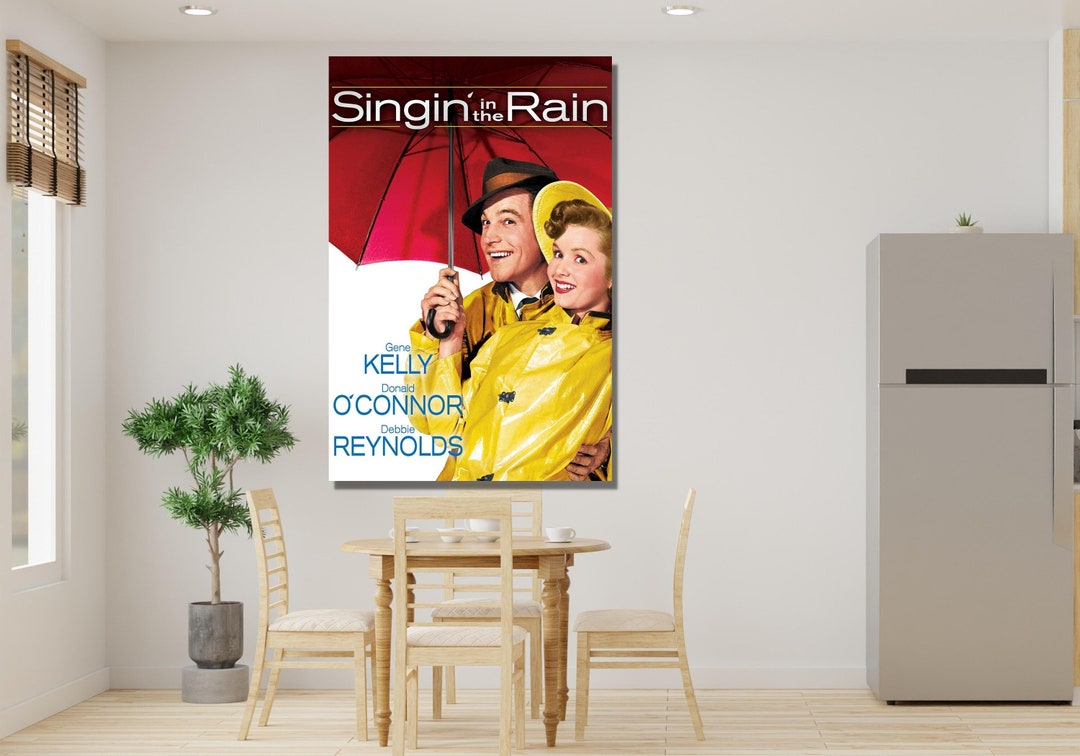 Singin in the Rain Print, Singin in the Rain Canvas Art, Singin in the Rain Print Wall Art ...