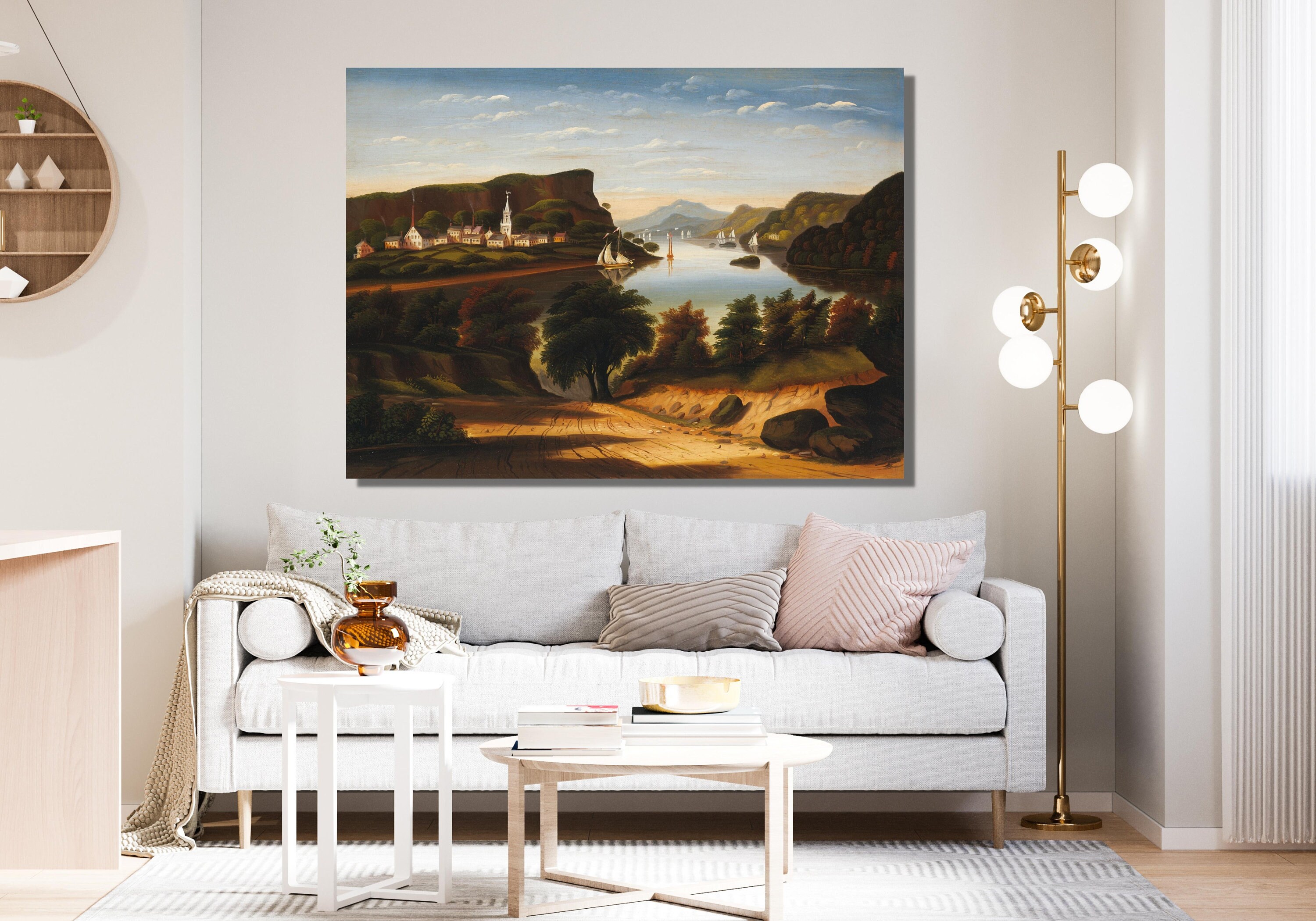 Thomas Chambers Painting Thomas Chambers Canvas Thomas - Etsy