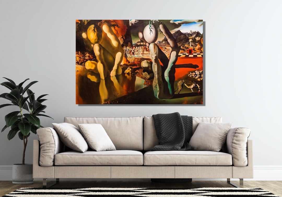 The Metamorphosis of Narcissus 1937 Salvador Dali Print Wall Art ...