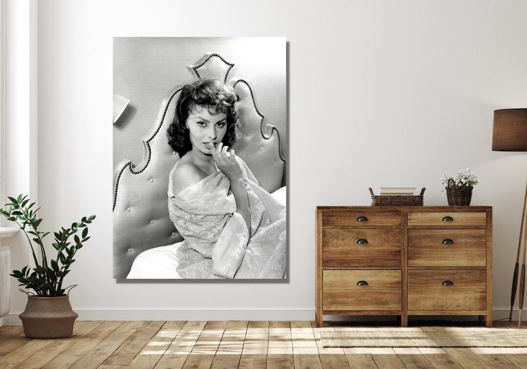 Sophia Loren Print, Sophia Loren Wall Art, Sophia Loren Poster, Sophia ...