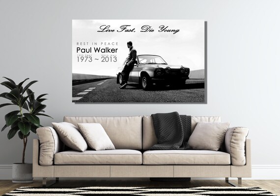 Rest In Peace Paul Walker Poster