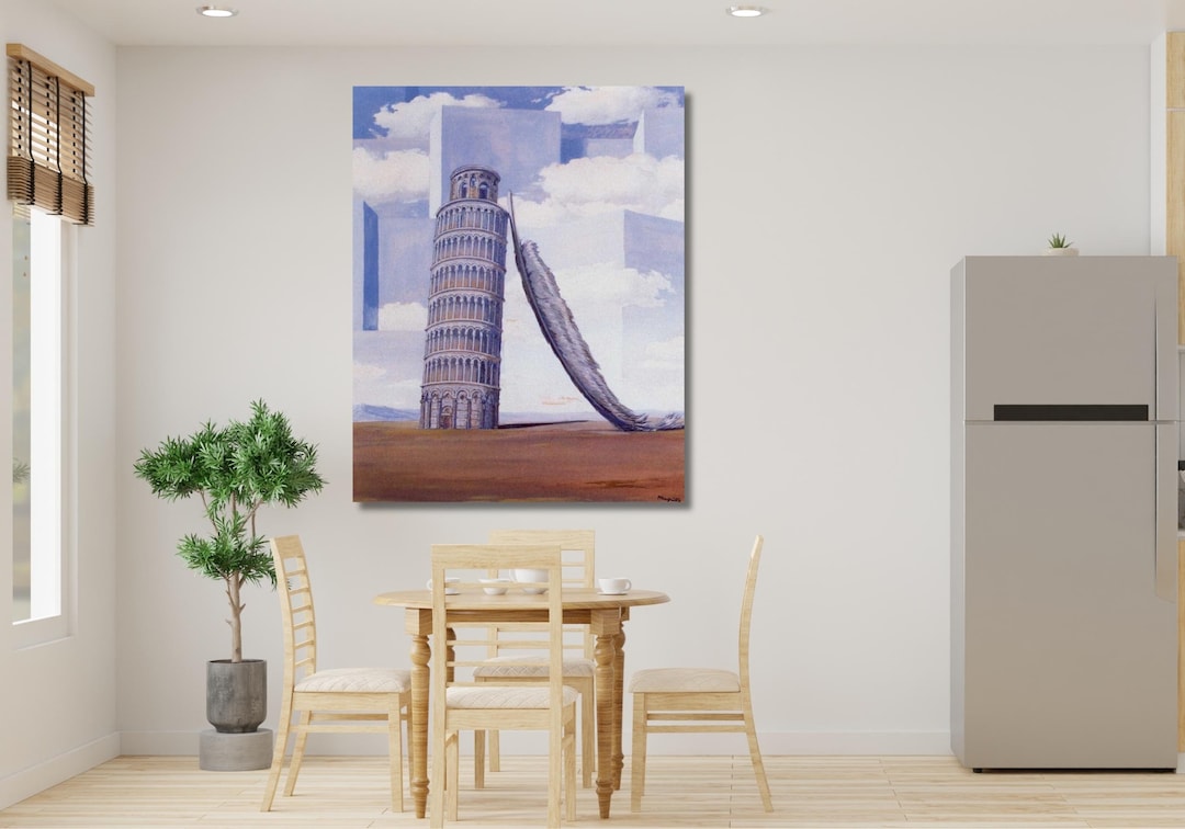 René Magritte Memory of a Journey Painting Print, Rene Magritte Wall ...