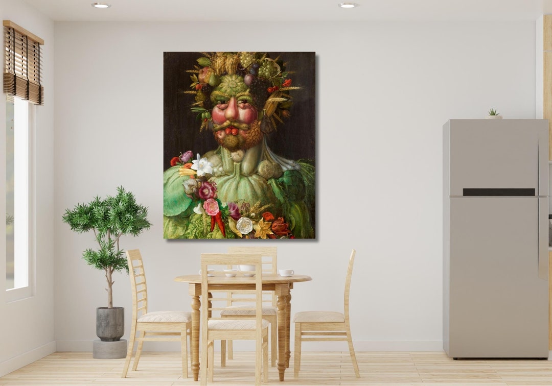 Rudolf II of Habsurg as Vertumnus by Giuseppe Arcimboldo Painting ...