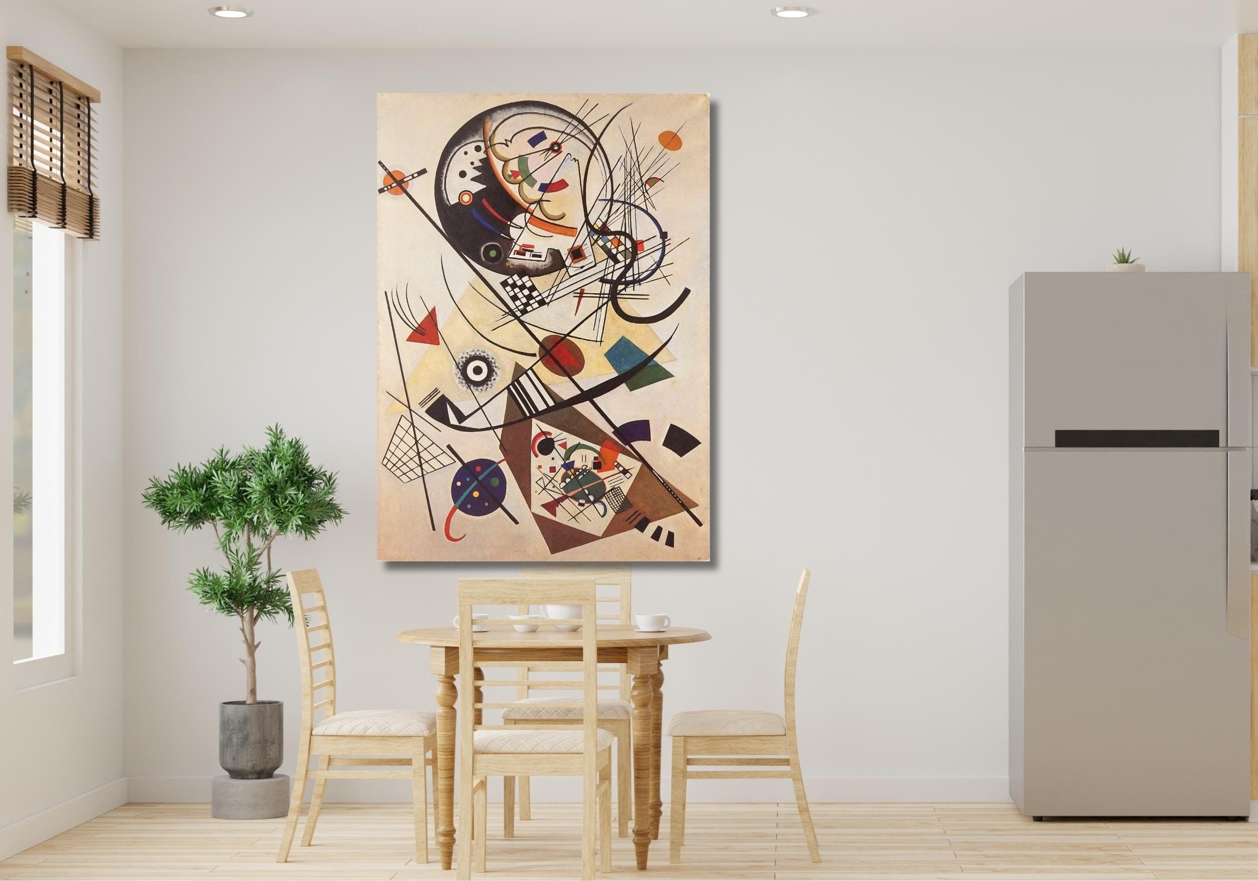 Wassily Kandinsky Transverse Line 1923 Oil Painting Prints, Wassily ...