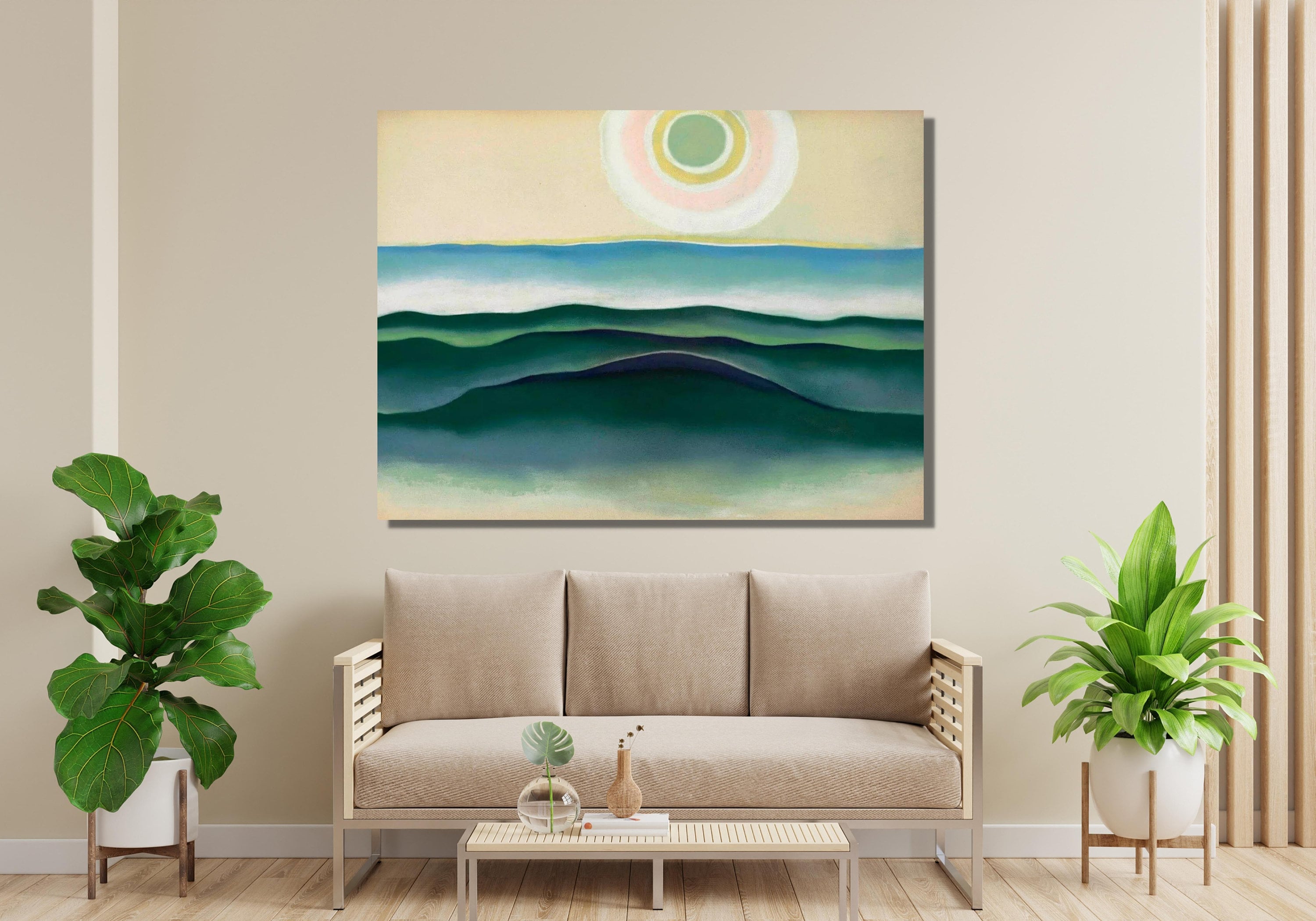 Georgia Okeeffe Painting Georgia O'keefe the Mountains - Etsy