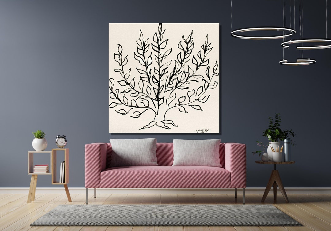 Henri Matisse the Plain Tree Poster, Henri Matisse Tree Wall Art, Henri ...