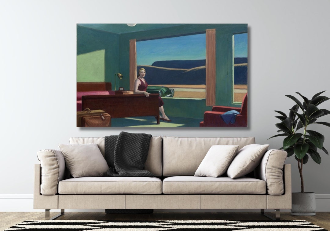 Edward Hopper Western Motel Painting Arts, Edward Hooper Beeautiful ...