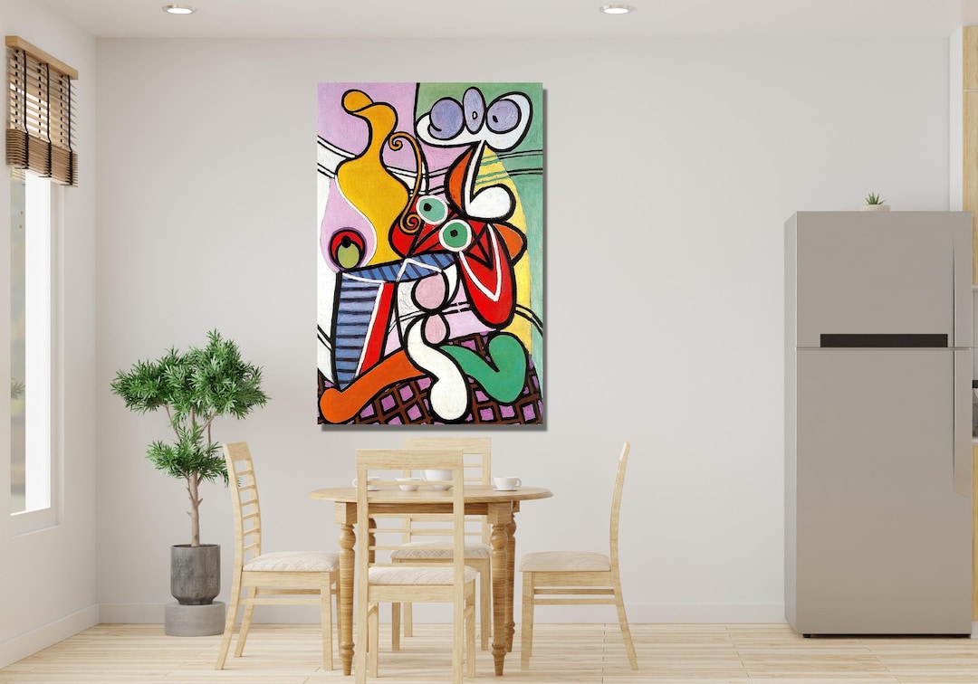 Pablo Picasso Kubizm Artwork Print, Pablo Picasso Painting Art, Pablo ...