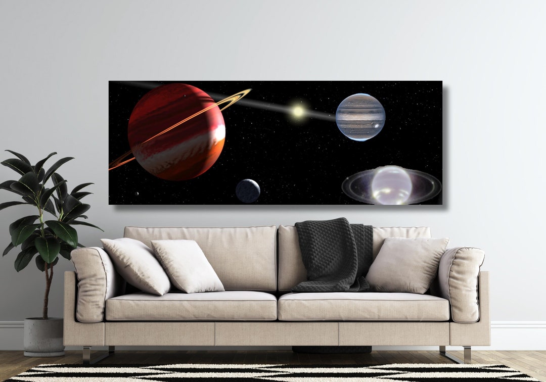 Jupiter Print, Solar System Poster, Solar System Canvas, Nasa Poster ...