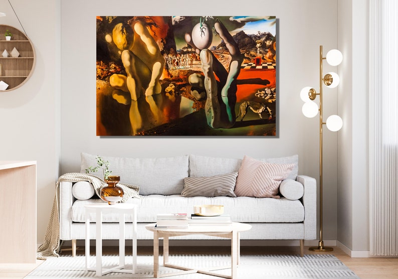 The Metamorphosis of Narcissus 1937 Salvador Dali Print Wall Art ...