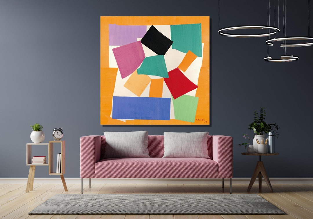Henri Matisse the Snail 1953 Oil Painting Print, Henri Matisse ...