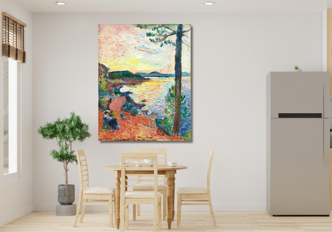 Henri Matisse Landscape Oil on Canvas Paris Painting Wall Art, Henri ...