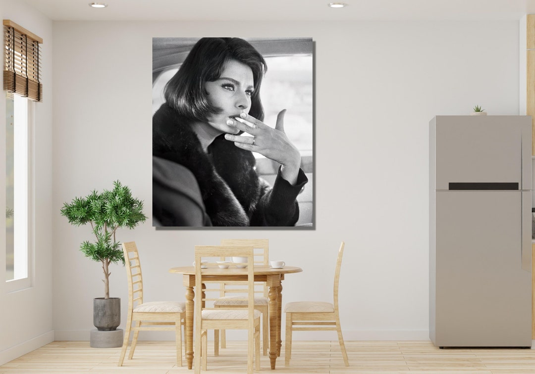 Sophia Loren Print Vintage Fashion Wall Art Sophia Loren - Etsy