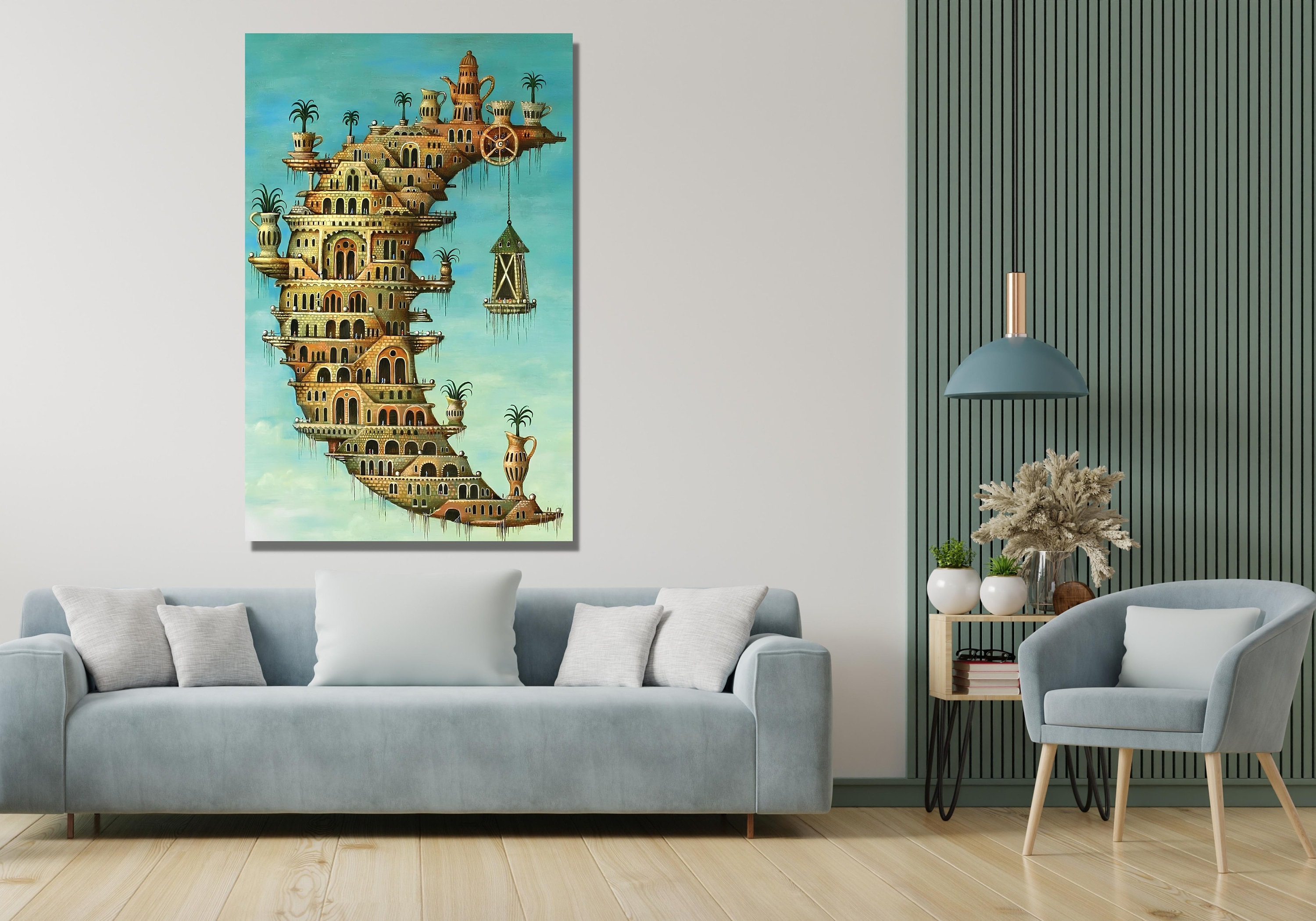 Salvador Dali Moon Print abstrakte Mond Poster Art Kunstwerk - Etsy.de