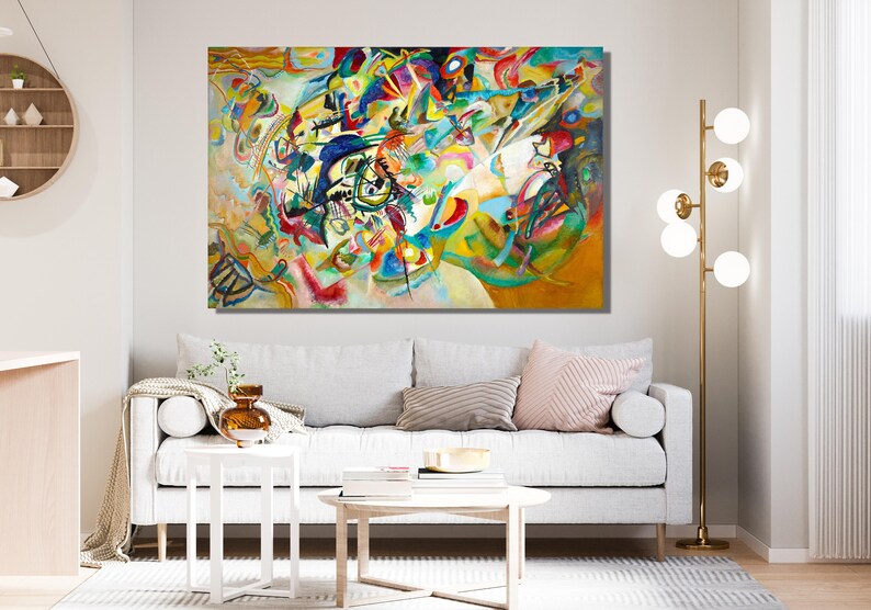 Wassily Kandinsky Composition VII Canvas Poster Art - Etsy