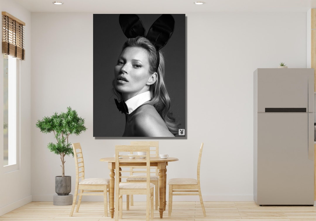 Kate Moss Print, Kate Moss Canvas, Kate Moss Wall Art, Kate Moss Canvas ...