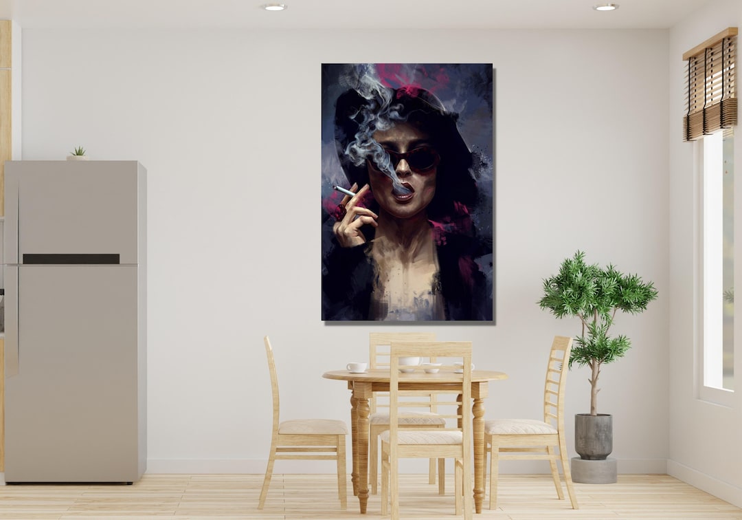 Marla Singer Poster, Marla Fight Club Movie Poster, Marla Singer Canvas ...