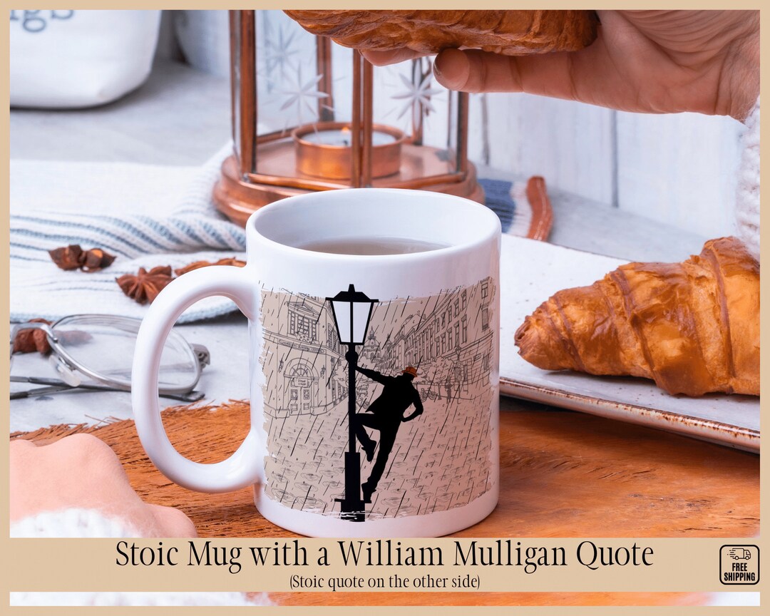 Epictetus Stoic Coffee Mug: William Mulligan Quote, Stoic Gift - Etsy