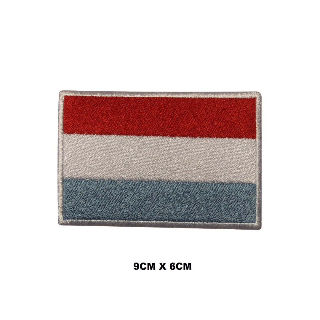 LUXEMBOURG National Country Flag Patch Iron on Sew on - Etsy