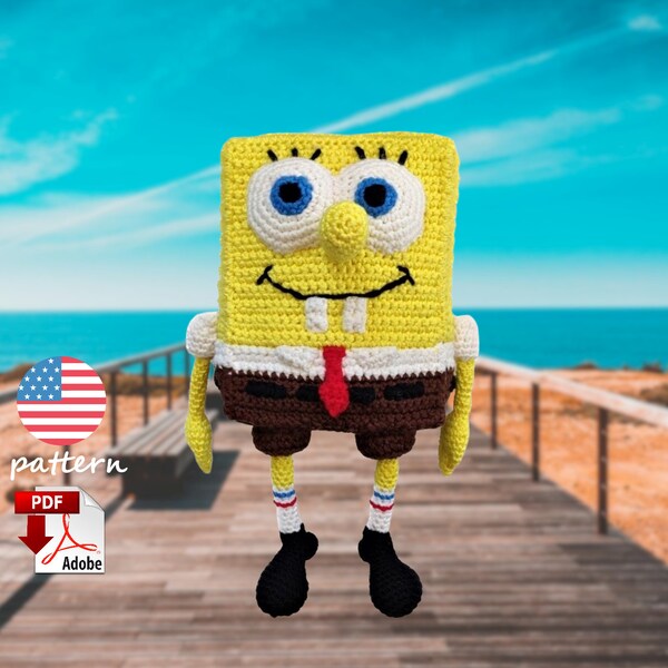 Spongebob Characters Amigurumi Patterns - Etsy