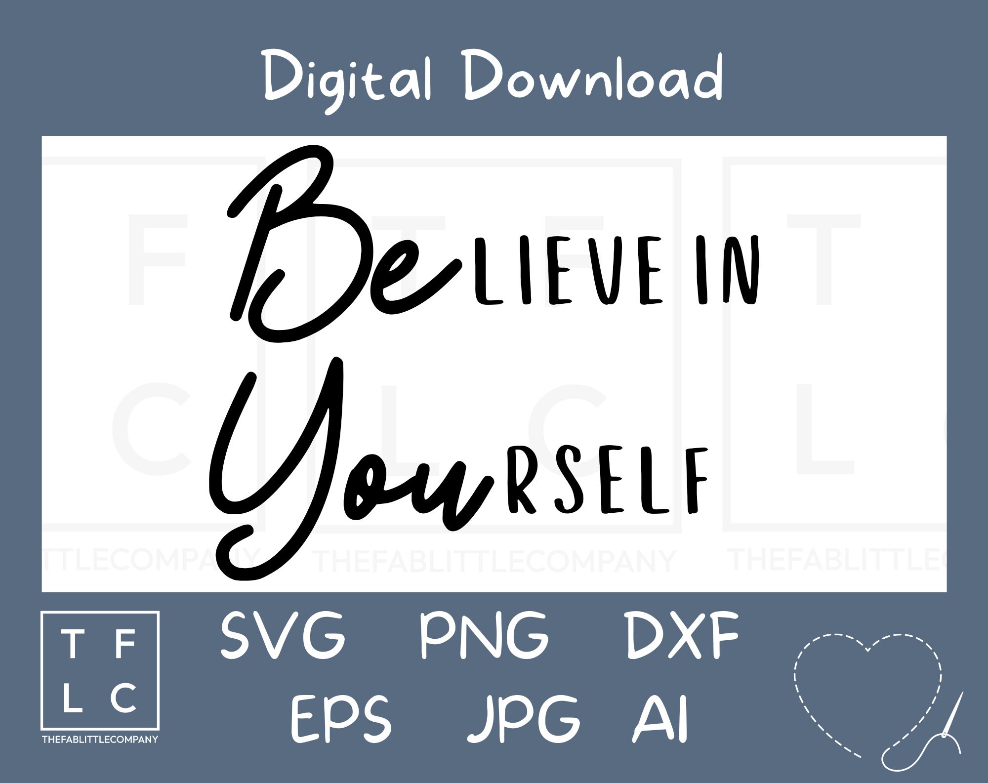 Believe in Yourself | Be You | SVG, PNG, DXF | Believe Quote | Be You ...
