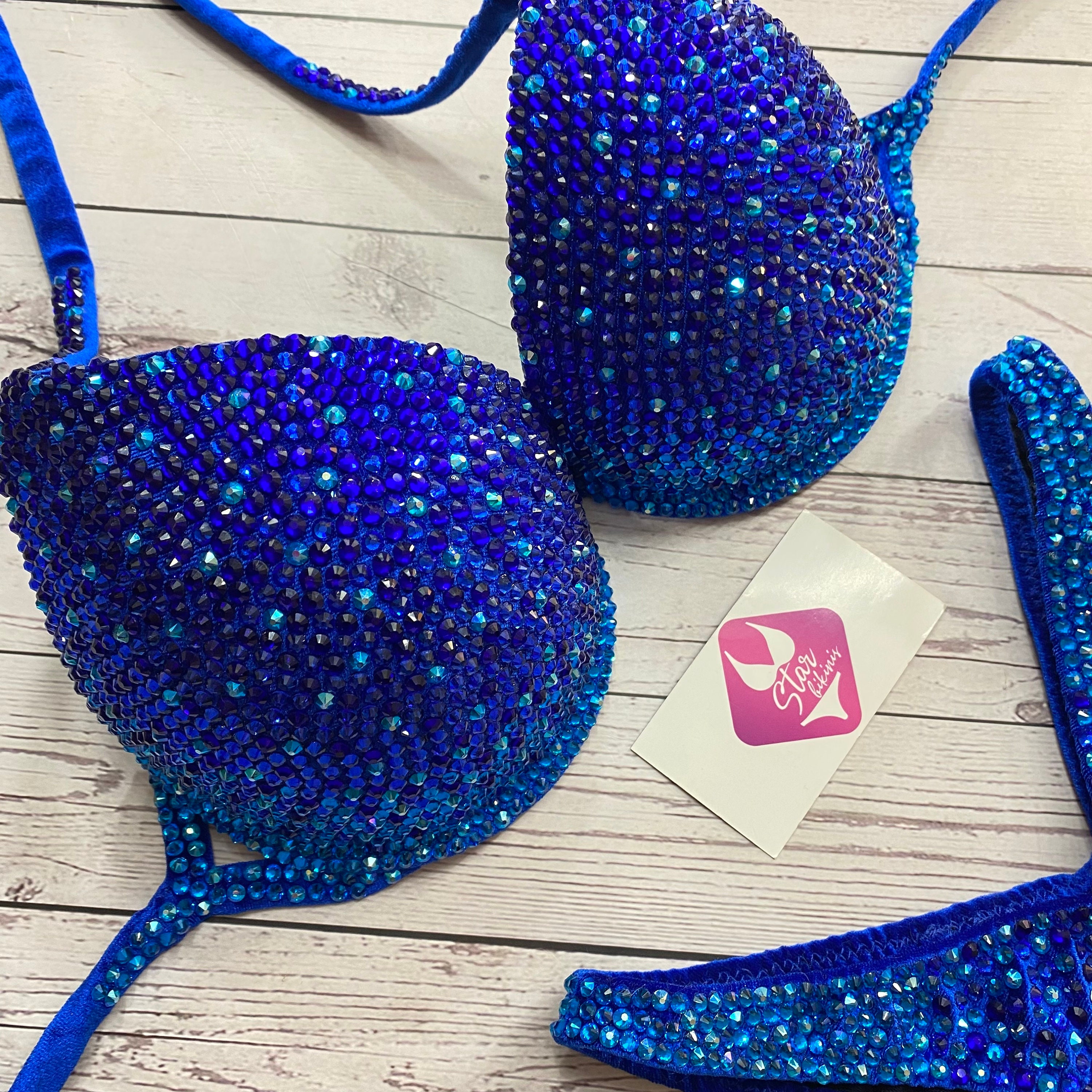 Bikini Fitnessbikini Competition IFBB Fitnessbikini Swimsuit - Etsy