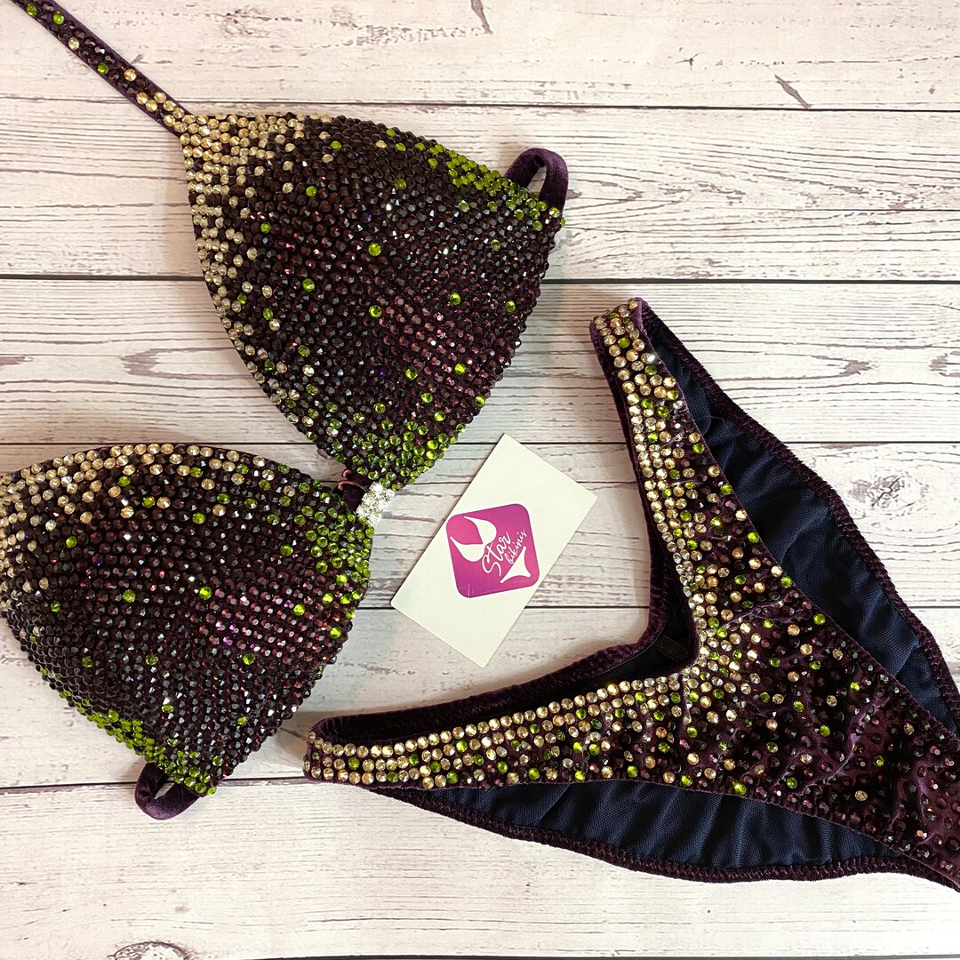 Bikini Fitnessbikini Competition IFBB Fitnessbikini Swimsuit Figura ...