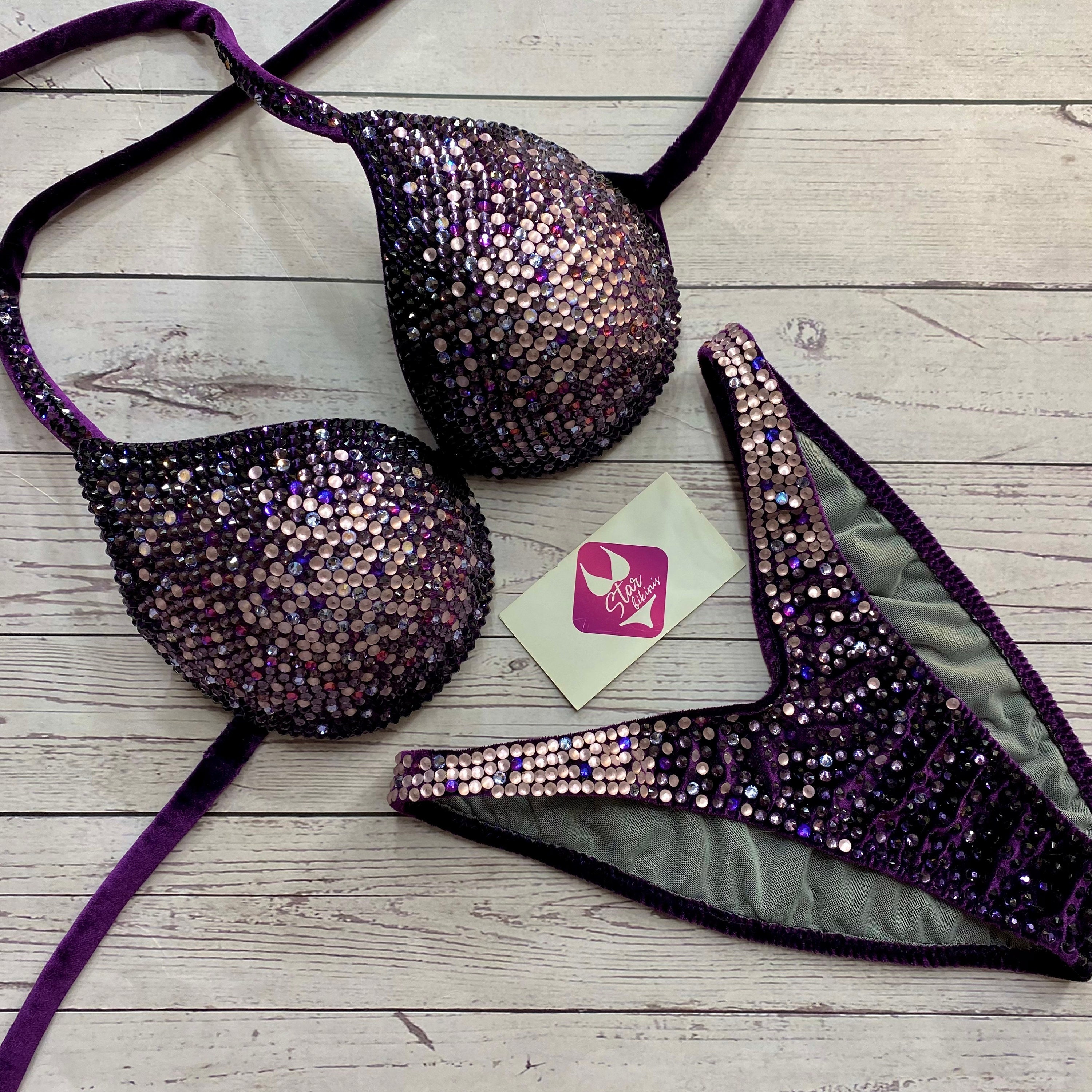 Bikini Fitnessbikini Competition IFBB Fitnessbikini Swimsuit - Etsy