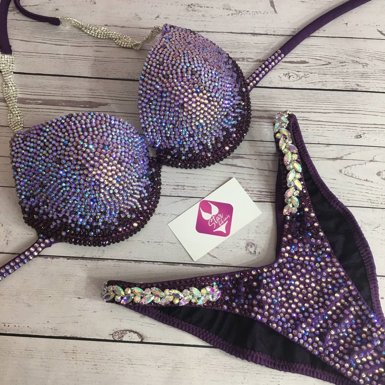 Bikini Fitnessbikini Competition IFBB Fitnessbikini Swimsuit - Etsy