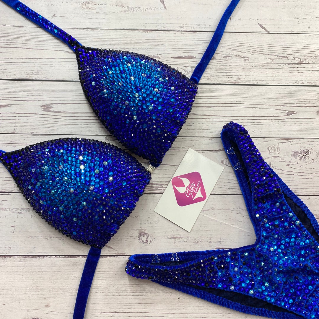 Bikini Fitnessbikini Competition IFBB Fitnessbikini Swimsuit - Etsy