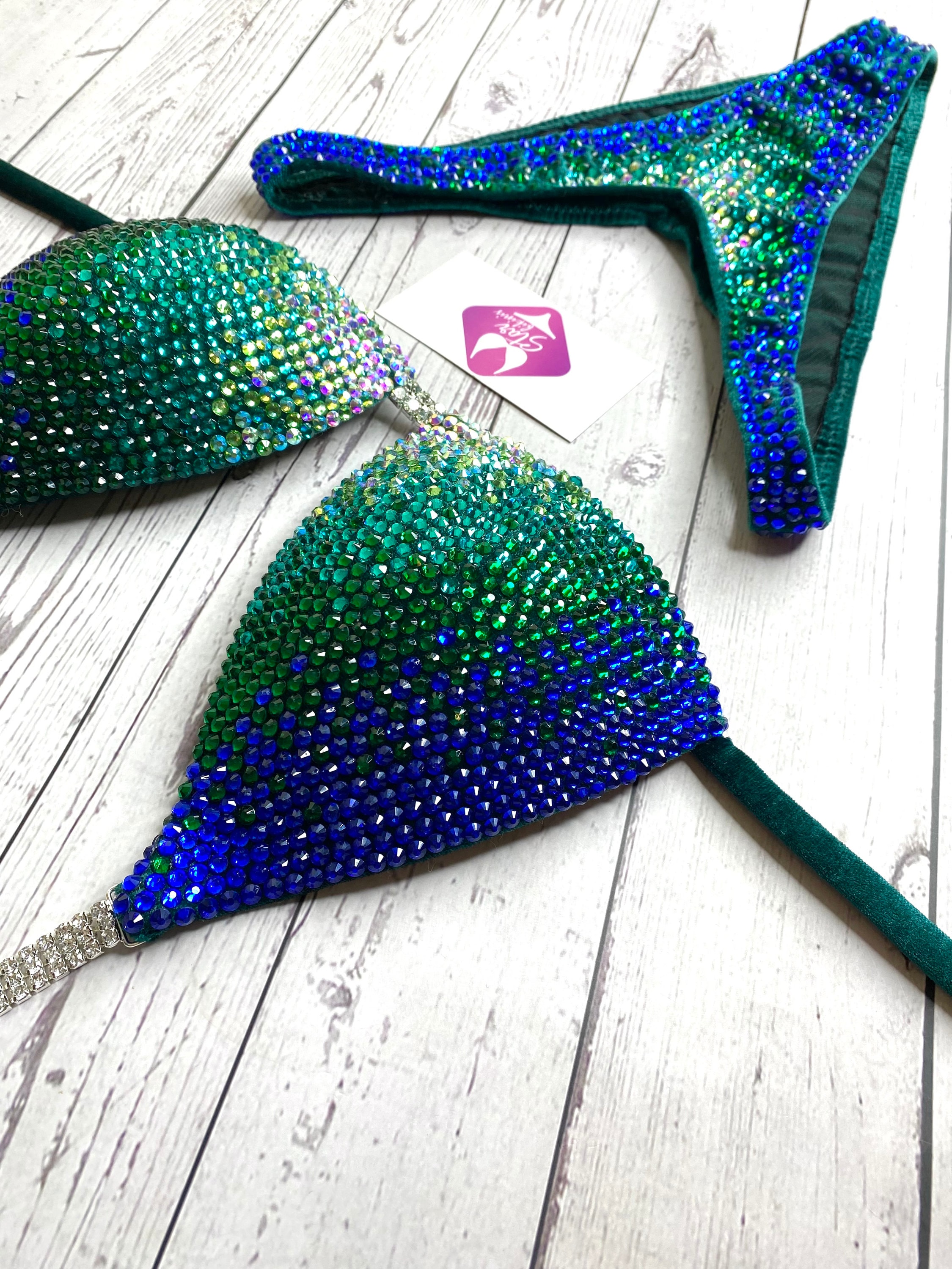 Bikini Fitnessbikini Competition IFBB Fitnessbikini Swimsuit - Etsy