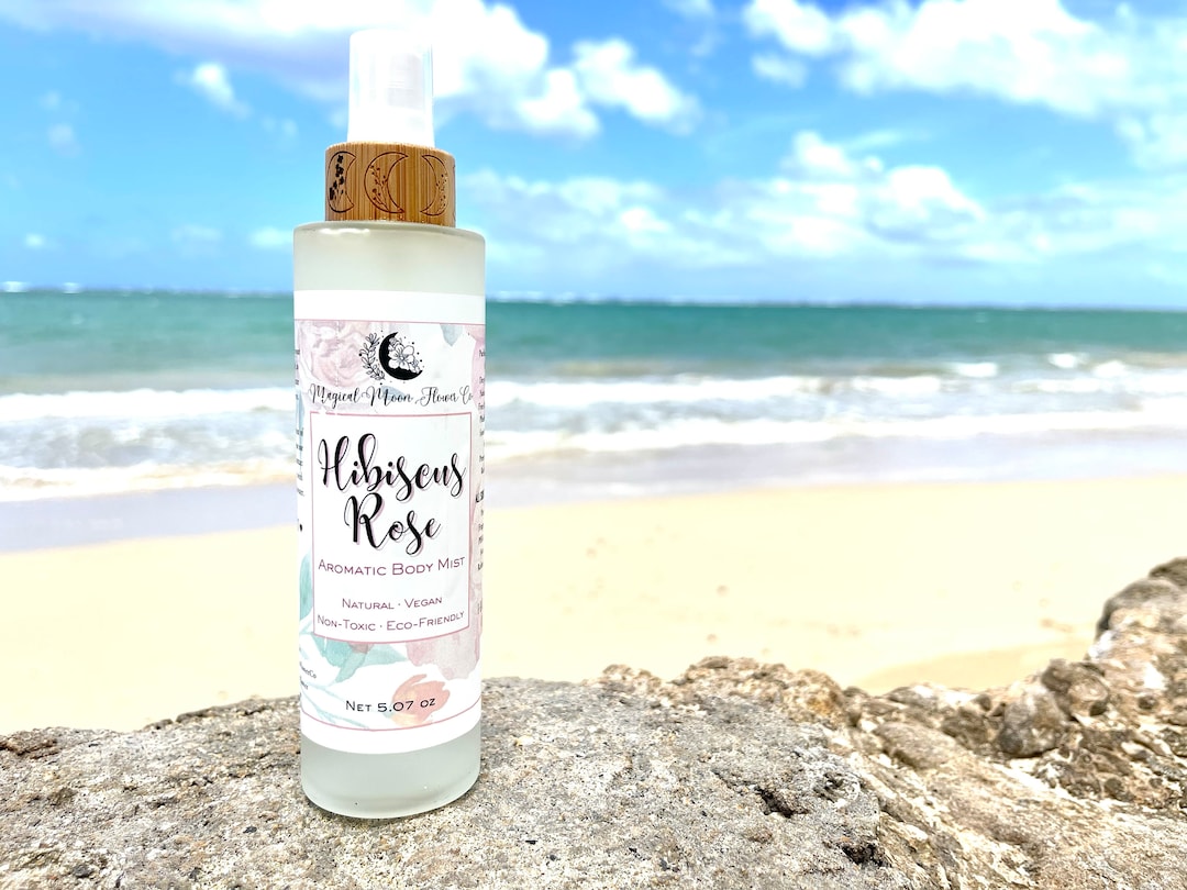 CLEARANCE Hibiscus Rose Mist Room Mist Linen Mist Body Spray Natural ...