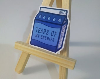 Tears of My Enemies Sticker - Etsy