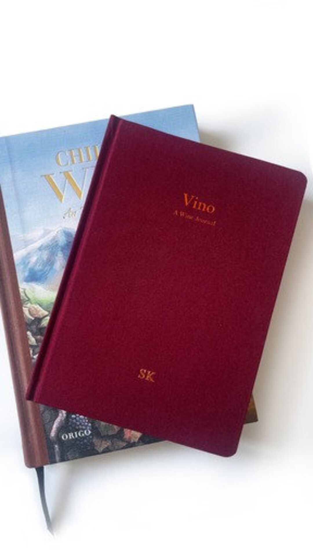Vino Wine Tasting Book, 160 Pages, 8.2" X 5.8", Linen/fabric Hard Cover ...