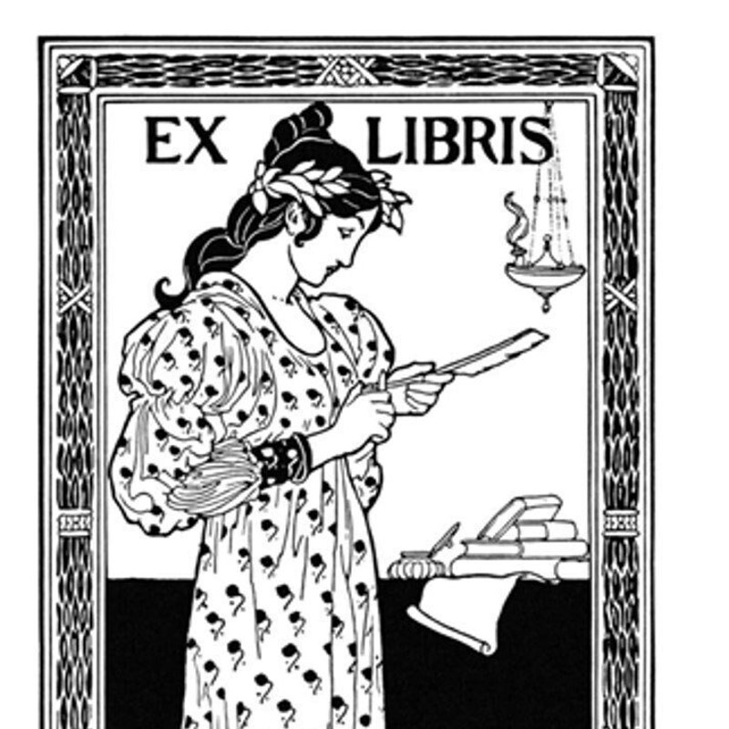 Bookplate - Etsy