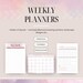 Printable Student Planner Study Planner Bundle, Academic Planner ...