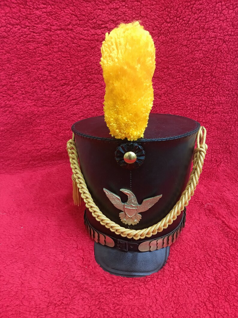 Virginia Militia Officer Bell Crown Shako Hat - Etsy