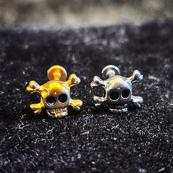 Skull Piercing - Etsy