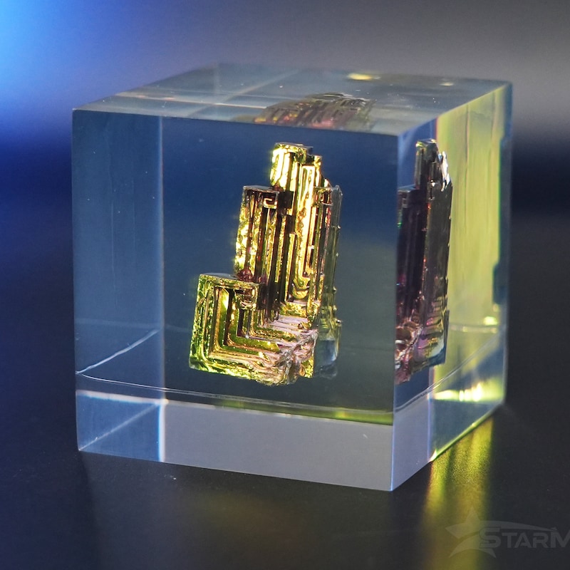 Bismuth Geode - Etsy