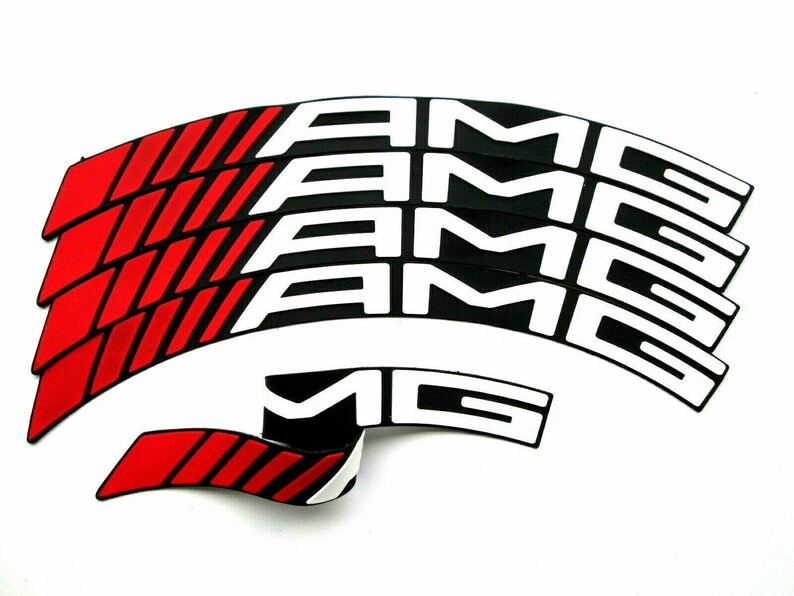 Tire Lettering AMG Permanent Rubber Stickers 1.25 for - Etsy
