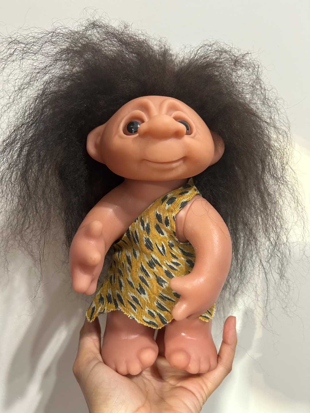 Rare 1985 Dam Troll Doll • Caveman Style • Original Vintage Denmark ...