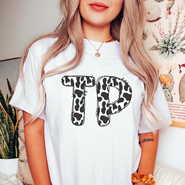 Custom Cow Print Shirt - Etsy