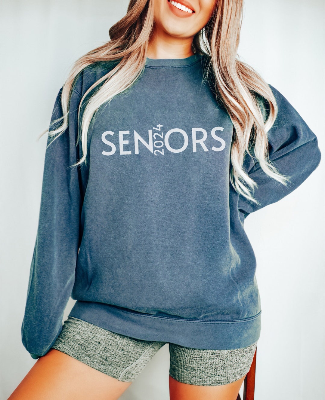 Comfort Colors Class of 2024 Sweatshirt Senior 2024 Sweatshirt ...