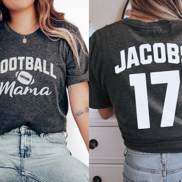 Football Mom Custom Jersey - Etsy